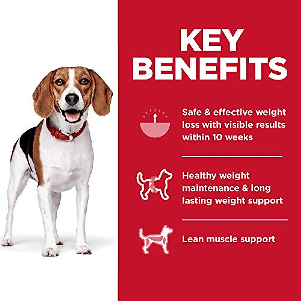 Hill's Science Diet Dry Dog Food, Adult, Small Bites, Perfect Weight for Weight Management, Chicken Recipe, 15 lb. Bag