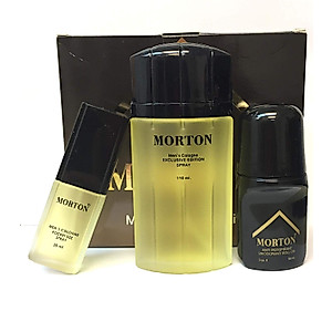 MORTON COLONIA PARA CABALLEROS SET 110ML MORTON MEN'S GIFT SET COLOGNE
