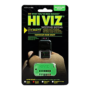 HIVIZ Sight Systems SGLW18, Litewave Rear Sight, Sig Sauer P-Series