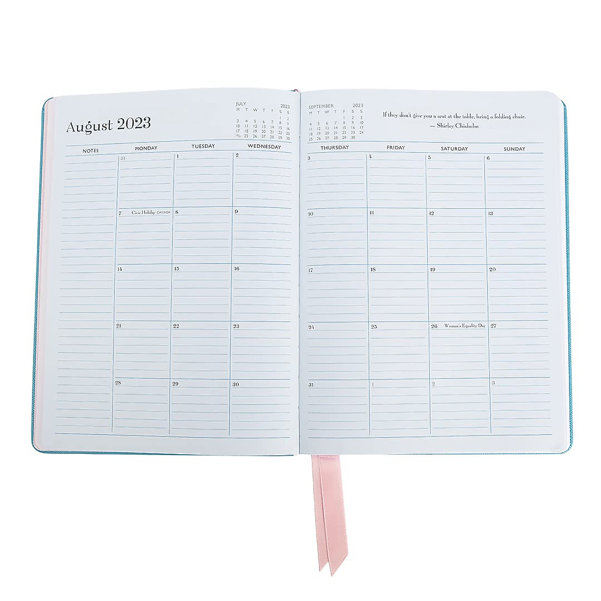 momAgenda Desktop 23/2024 Day Planner | Runs through December 2024 | Family Planner. Manage Multiple Schedules. Week-at-a-View layout. (Rasberry)