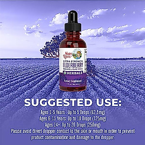 MaryRuth Organics Elderberry Syrup Extra Strength, USDA Organic Elderberry, Sugar Free Adults & Kids Immune Support Supplement for Ages 1+, Clean Label Project Verified®, Vegan, Gluten Free, 2 Fl Oz