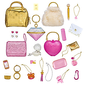 REAL LITTLES | Collectible Micro Handbag Collection | 5 Exclusive Bags | Plus 17 Beauty Surprises Inside!, Multicolor (25266)