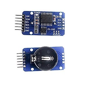 Geekstory 2PCS DS3231 AT24C32 IIC RTC Clock Module High Precision Real Time Clock Module Sensor for Arduino DIY