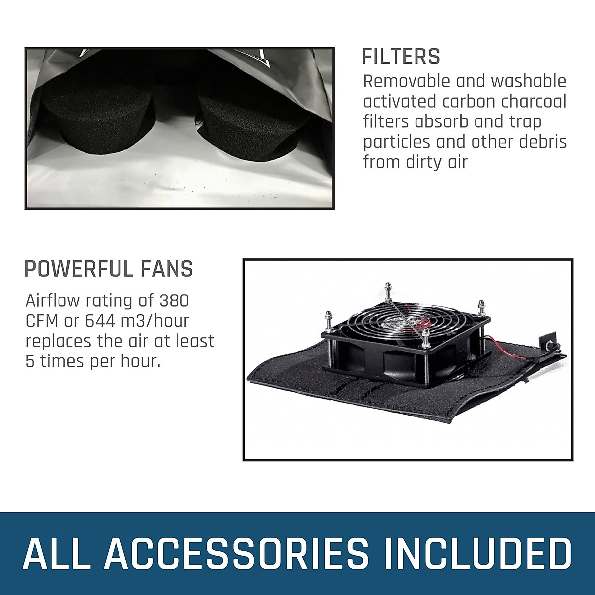 IN THE GARAGE Outdoor Car Cover - Inflatable Car Cover Outdoor, PROTECTS from HAIL - Outdoor Car Bubble, Inflatable Garage - Car Capsule - Car Cocoon, Car Bubble Storage - Car Shield - 16' / 4.9m