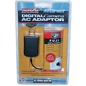 Digipower AC Adapter for 3 Volt Fuji FinePix Digital Cameras (4700, 40i, 2600, A101, A202)
