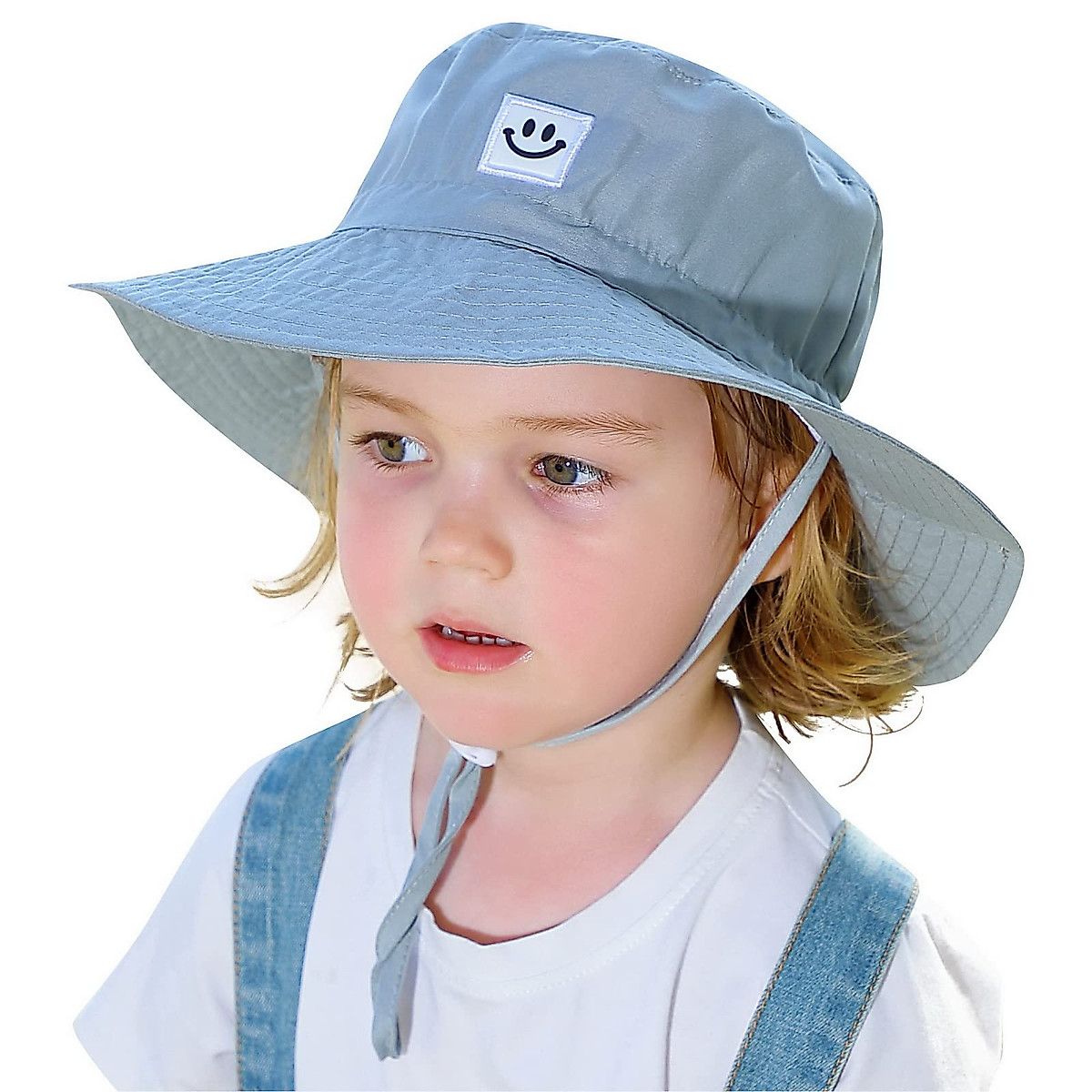 Vashion Baby Bucket Hats 6-12-24 Months UPF50+ Baby Sun Hats 2Pack
