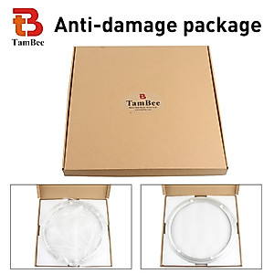TamBee 18 Inch Lazy Susan Hardware Aluminum Bearing Metal Rotating Turntable Bearing Swivel Plate Hardware Lazy Susan Bearing Lazy Susan Parts Lazy Susan Mechanism Lazy Susan Kit Lazy Susan Base Only