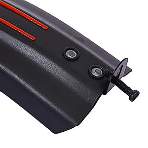 Opla3ofx 1 Pair Stylish Road Mountain Bicycle Mudguards, Mountain Bike Mud Tiles, Lightweight Front Rear Mud Guards Bicycle Mudguards Set for Tire Mountain Bike Black Dark Blue