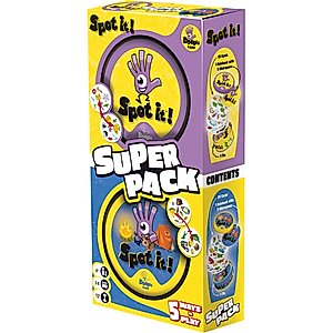 Spot It! Card Game Super Pack Bundle | Includes Spot It! Classic and Camping | Fun Visual Game for Kids and Adults | Age 6+ | 2-5 Players | Average Playtime 15 Minutes | Made by Zygomatic