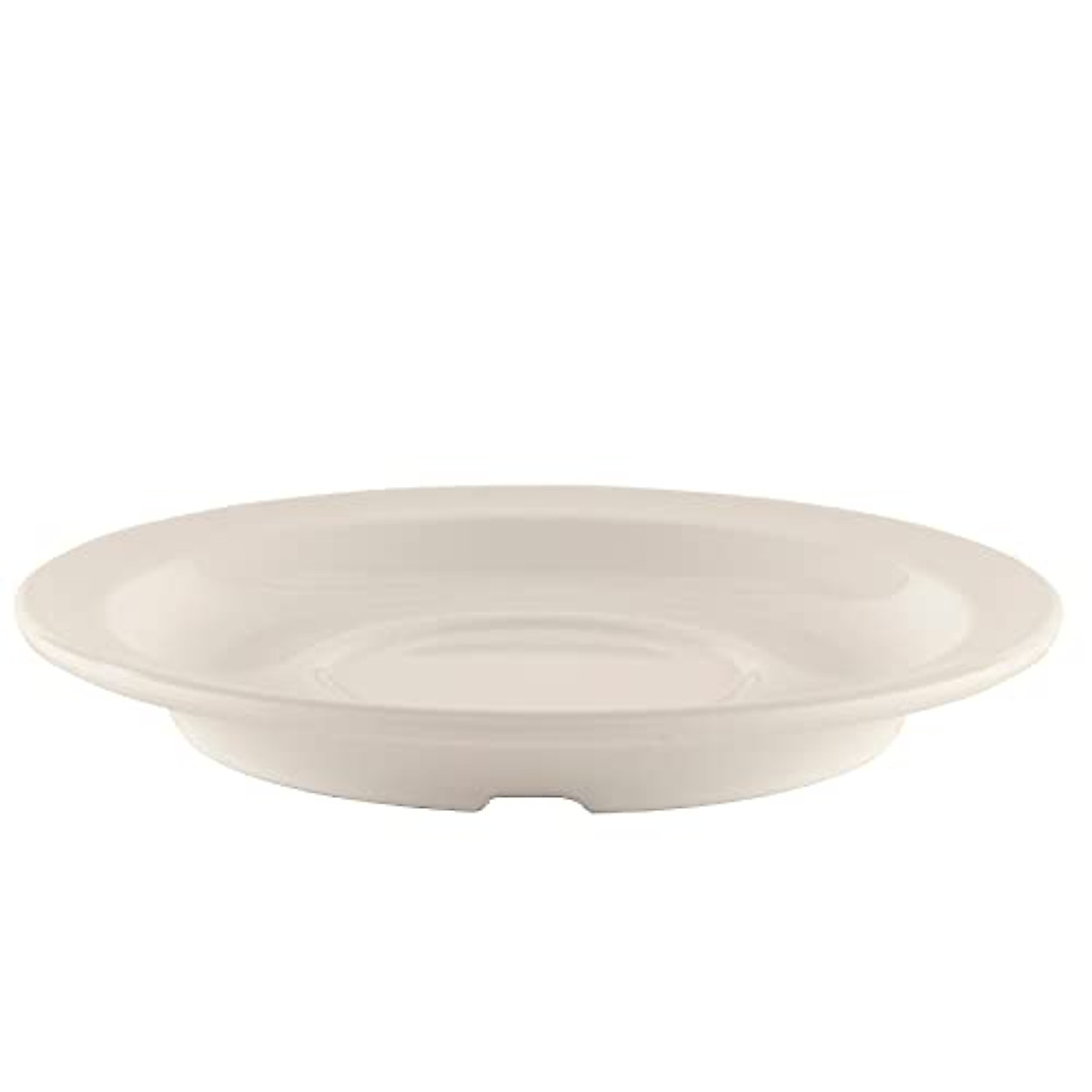 G.E.T. Enterprises DC-200-W White 5.75" Saucer for DC-100 & DC-101 (Pack of 12)