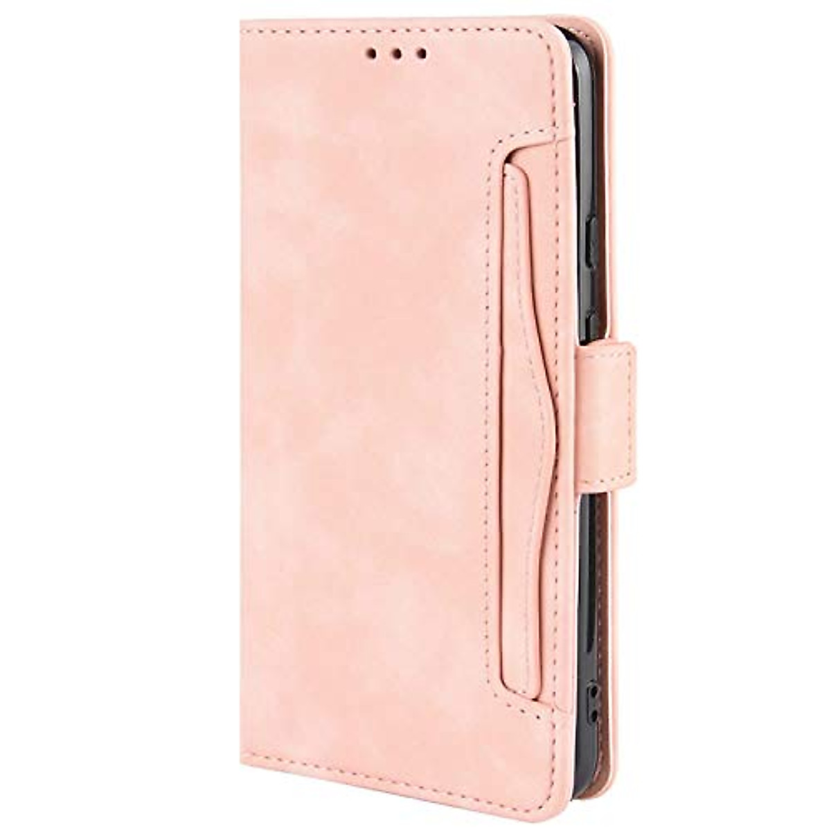 HualuBro Google Pixel 4 Case, Magnetic Full Body Protection Shockproof Flip Leather Wallet Case Cover with Card Slot Holder for Google Pixel 4 Phone Case (Pink)