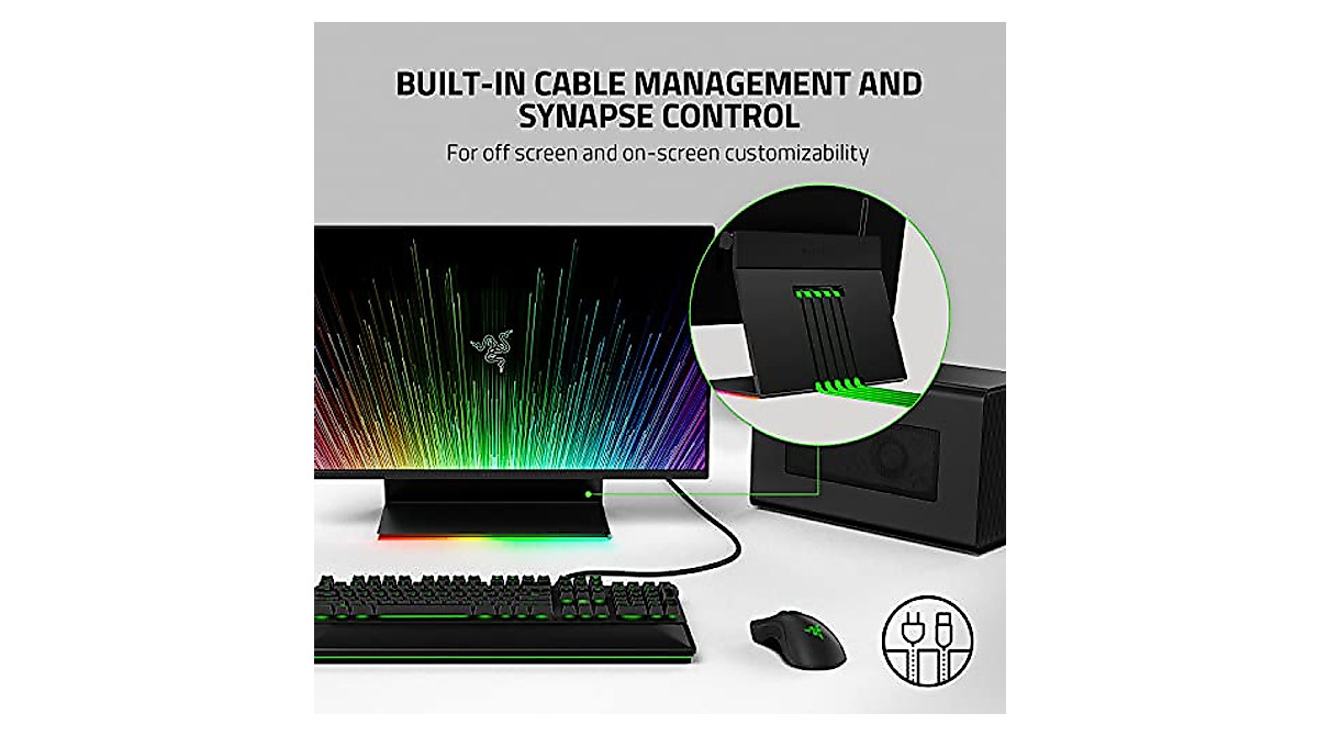 Razer Raptor 27-Inch Gaming Monitor with 165Hz, WQHD, G-Sync