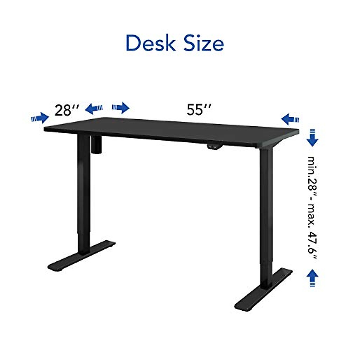 FLEXISPOT EC1 55" Electric Standing Desk for Home Office