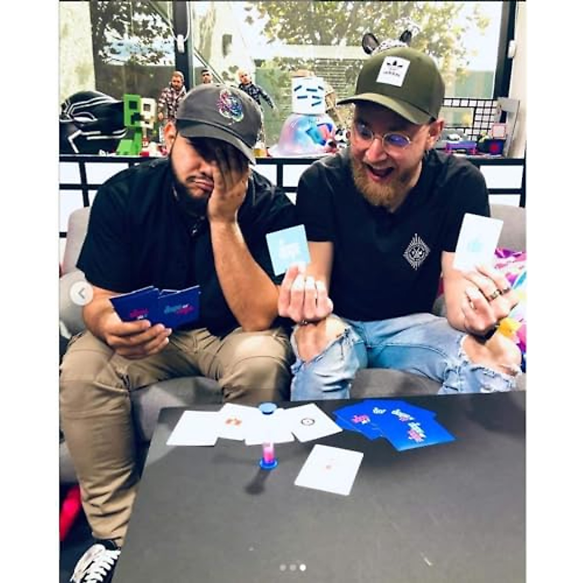 Wilder Games Dope or Nope - Family Friendly Party Game - Create Dope Products by Combining Everyday Items Into Hilarious Combinations , Blue