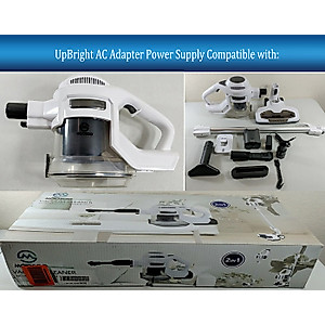 UpBright 36V AC Adapter Compatible with MOOSOO XL-618B XL618B 618B Rechargeable Li-ion Battery DC 29.6V 2500mAh 74Wh Cordless Vacuum Cleaner FY0183600500 3YE GQ18-360050-AU 500mA Power Supply Charger