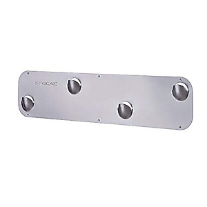 Safco Products 2260SL Mogo Wall Rack, Silver