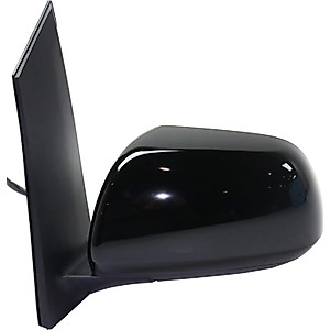 Kool Vue Driver Side Power Heated Mirror for Toyota Sienna 2013-2017 Manual Fold With Blind Spot Monitor; Without Signal Light & Memory Paintable