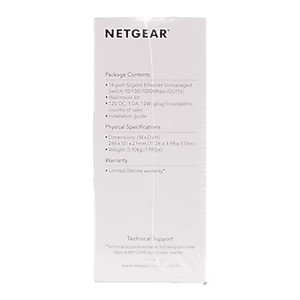 Netgear ProSafe Ethernet Switch (GS116)