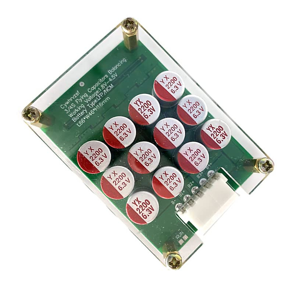 3S 4S 5A Balancer Whole Group Active Equalizer Lifepo4 Lipo Lto Lithium Active Battery Energy Transfer Equalization Capacitor + Protective Case