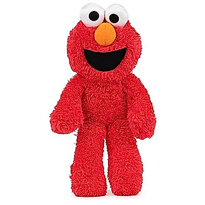 GUND Sesame Street Official Elmo Take Along Buddy Plush, Premium Plush Toy for Ages 1 & Up, Red, 13”