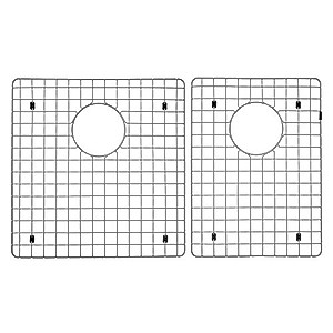 Miligoré 32" x 19" x 10" Deep Double Bowl (60/40 Split) Undermount Zero Radius 16-Gauge Stainless Steel Kitchen Sink - Includes Drains/Grids