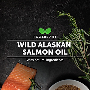 Pet Honesty Wild Alaskan Salmon Oil, Omega-3 Fish Oil for Dogs and Cats, Fatty Acids, Salmon Oil for Dogs, Skin and Coat Health, Pure Dog Food Topper, Supports Joints, Brain & Heart Health - 16 oz