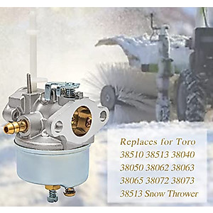 631954 Carburetor for Tecumseh 631954 632371 632371A H70 HSK70 7hp ARIENS Toro SNOWKING Snow Thrower Blowers Tillers - for hsk70 carburetor 632371A Snow Blower Carb