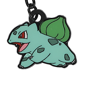 Pokemon Characters 5-Charm Black Keychain