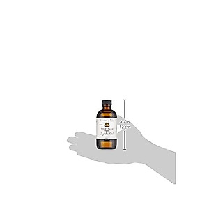 Sunny Isle Organic Jojoba Oil 4oz | 100 Pure | Moisturizing for Hair, Face, Skin & Nails | Natural Cold-Pressed | Base Carrier Oil