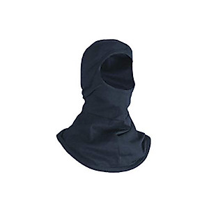 National Safety Apparel Flame Resistant (FR) Ultrasoft Knit Hood, 12 Calorie Arc Rated (H11RY), Made in The USA Navy