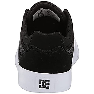 DC mens Kalis Vulc Low Top Casual Skate Shoe, Black/White, 11.5 US