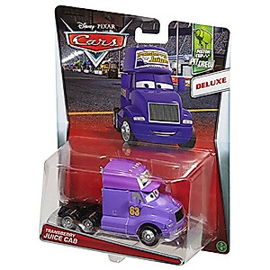 Disney Pixar Cars Transberry Juice Cab Deluxe Die-Cast Vehicle