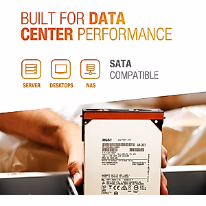 HGST Ultrastar HE6 HUS726060ALA640 (0F18335) 6TB 7200RPM 64MB Cache SATA 6.0Gb/s 3.5inch Enterprise Hard Drive - w/3 Year Warranty (Renewed)