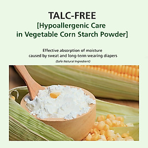 Talc-Free Baby Skin Soothing Powder Pact to Prevent Rashes with Corn Stretch Powder, Anti-Chafing Baby Powder to Absorb Sweat and Keep Baby's Skin Dry - DR.ATO Derma Soothing Powder 20g