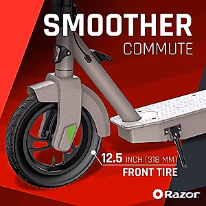 Razor C35 Electric Scooter – Up to 18 MPH, Up to 18 Miles Range, Foldable & Portable, Adult Electric Scooter for Commute & Recreation