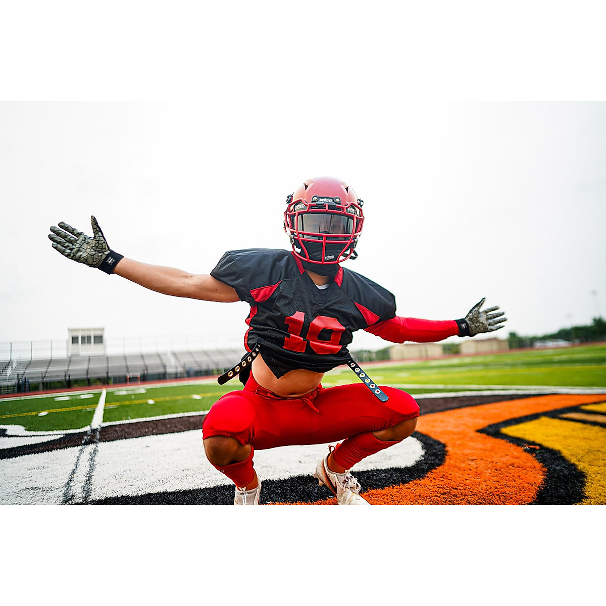 Sports Unlimited Double Knit Adult Integrated Football Pants White