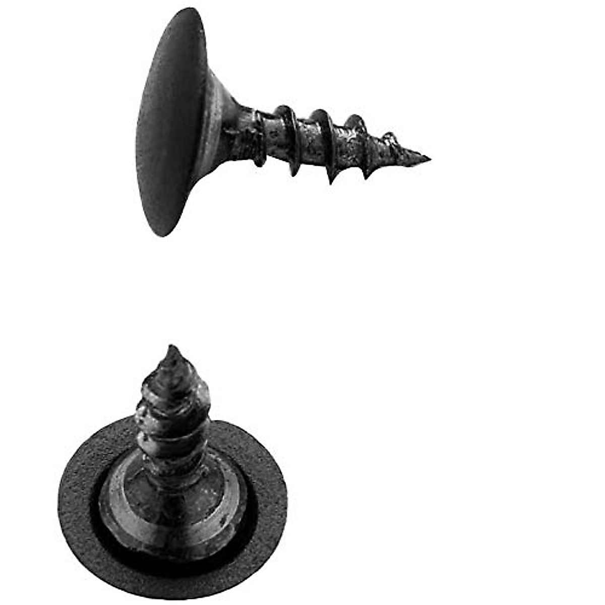 Persberg 100pcs Screw Caps Black Covers, Self-Tapping Waterproof Screw Cap Cover for Phillips Screws, Suitable for Wall mounting Photo Frame Decoration Kitchen Cabinet wardrobes Home Furniture (254)