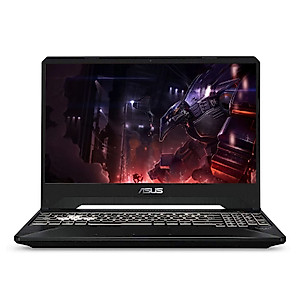 ASUS TUF 15.6” FHD 144Hz IPS Gaming Laptop, AMD Ryzen 7 3750H Processor, NVIDIA GeForce RTX 2060, Webcam, Wi-Fi, Bluetooth, RGB Backlit Keyboard, Windows 10, CUE Accessories (16GB DDR4, 512GB SSD)