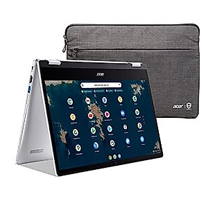 Acer Chromebook Spin 314 Convertible Laptop | Intel Pentium Silver N6000 | 14" Full HD IPS Touch Display | 8GB LPDDR4X | 64GB eMMC | Intel Wi-Fi 6 AX201 | Backlit KB | Chrome OS | CP314-1HN-P138