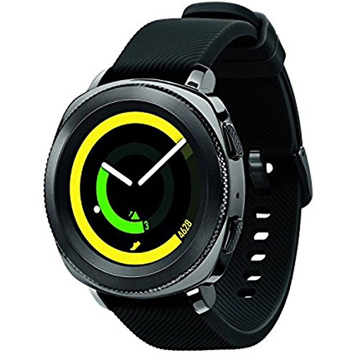 Samsung Gear Sport Smartwatch, Black (SM-R600NZKAXAR) (Renewed)