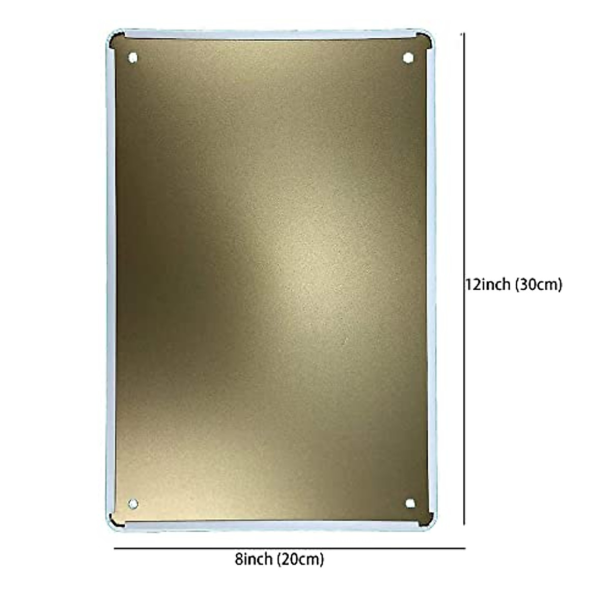 New Vintage Metal Tin Sign Deer Wall Art Man Cave Farm Bar Kitchen Barn Christmas Halloween Girlfriend Boyfriend 8" X 12"