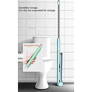 Hopwin Microfiber Hardwood Floor Mop, No Hand Washing, Flat Mop, Household Wooden Floor, Lazy Person, Mop Floor, No Cleaning, Dry and Wet, Mop and Clean The Artifact