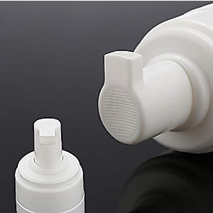2Pcs 4 Ounce Plastic Foamer Pump Dispenser Foaming Mousse Bottles Empty Storage Container for Cosmetic Facial Cleanser Liquid Skin Care Products Hand