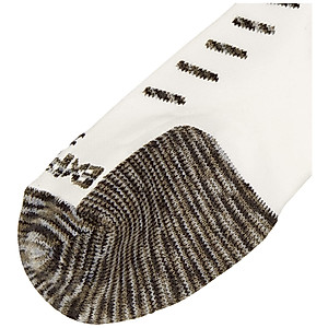 Thorlos Experia unisex adult Xctu Thin Cushion No Show Running Sock, White/Grey, Small US