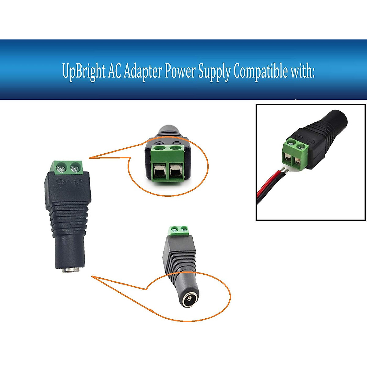 UpBright 15V 6A AC/DC Adapter Compatible with Digitrax DCS100 DB150 DB210 DCS210 DCS240 DB 150 210 DCS 210+ 100 240 PS514 PS615 01 PS715 PS 615 514 715 LocoNet Command Station RC-218 90W Power Supply