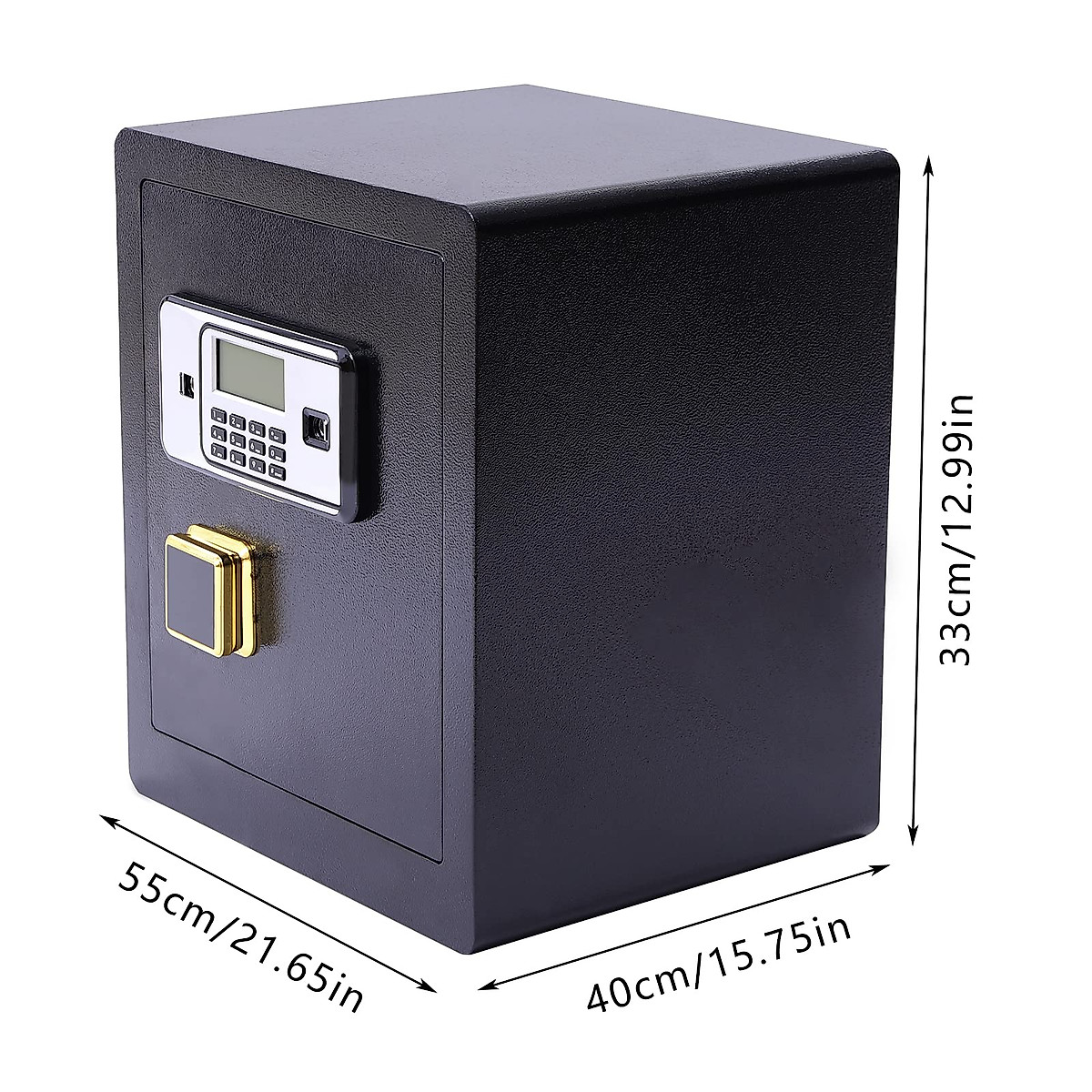 Leblett 51.55Lb Keypad Lock,Large Capacity Storage Case, Wall Mount Organizer,Home/Office Use