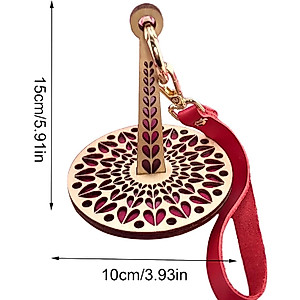 Yarn Holder, Portable Wrist Yarn Holder, Yarn Holder for Crocheting, Wrist Yarn Holder with Wrist Strap, Yarn Ball Holder, Yarn Spinner, Wood Crochet Yarn Holder, Yarn Storage for travel (loving heart)