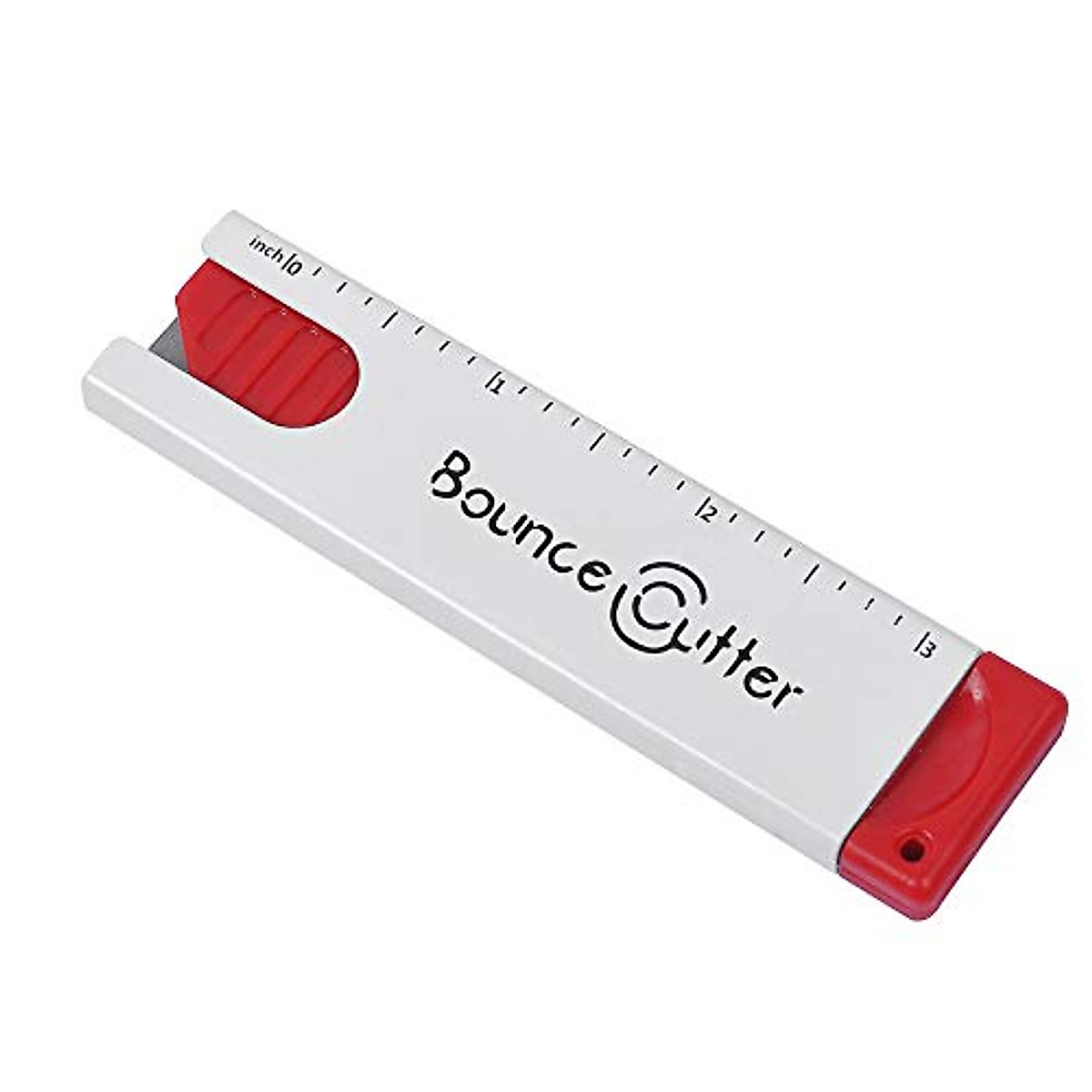 UCEC Box Cutter Retractable, Utility Knife Handy Boxcutter Auto Retractable Paper Knife with Scale, Pocket Box Cutter Cardboard Cutter for Packages, Boxes and Paper -6PCS