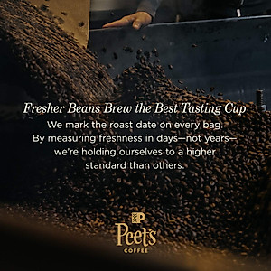 Peet's Coffee Major Dickason's Blend, Dark Roast Ground Coffee, 12 oz