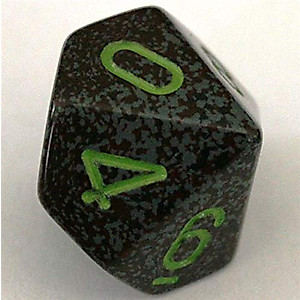 Chessex Dice Polyhedral 7-Die Set - Speckled Earth